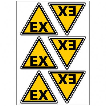 PLANCHE DE STICKERS EX ZONE ATEX (C0004T_PL6)