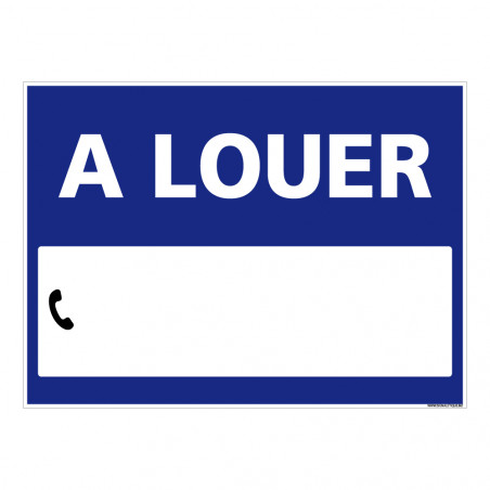 Panneau A Louer. Panneau immobilier à louer. Pancarte de location ...