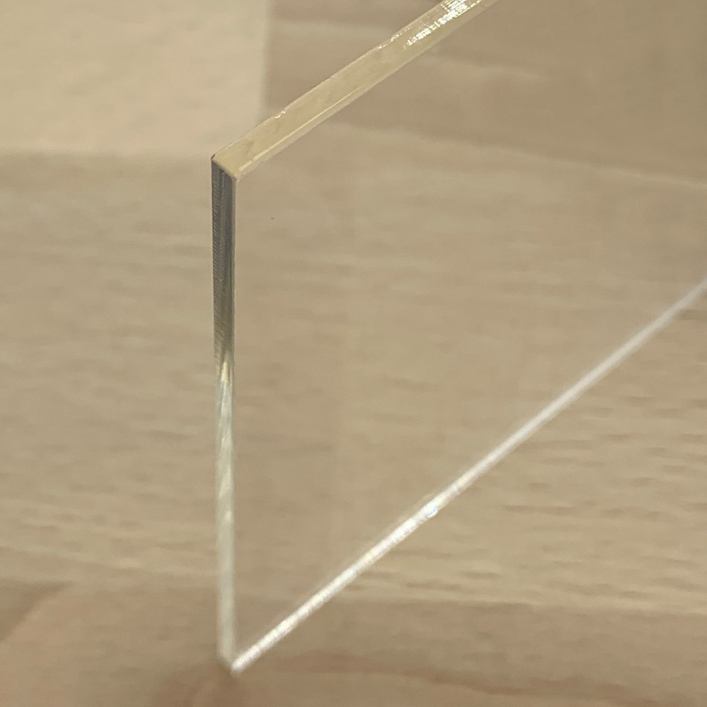 Plaque de plexiglass transparent 1 mm - Plexi PMMA XT Transparent ...