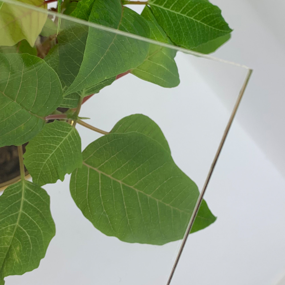 Plaque de plexiglass transparent 1,5 mm - Plexi PMMA XT Transparent
