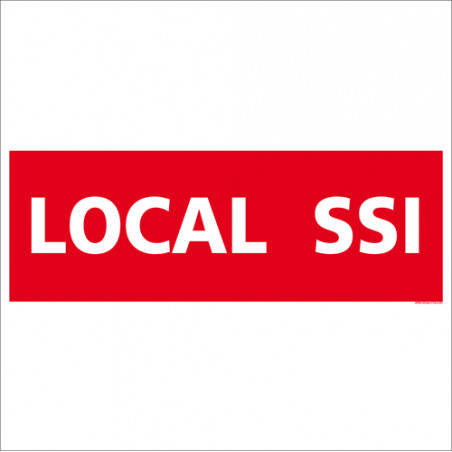 Panneau LOCAL SSI (A0526)