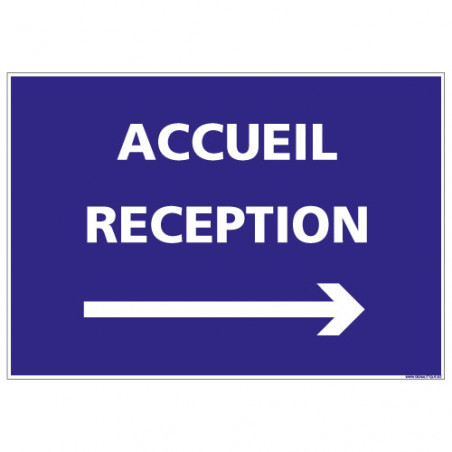 PANNEAU ACCUEIL RECEPTION (H0277)