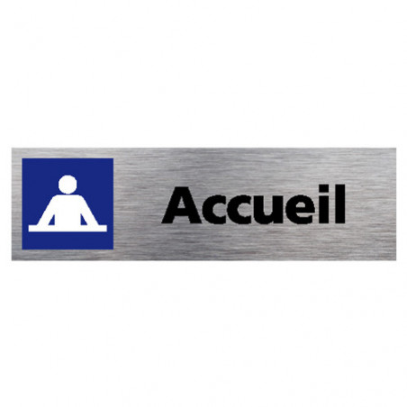 Pictogramme ACCUEIL (Q0101). Signalisation Porte Rectangulaire ...