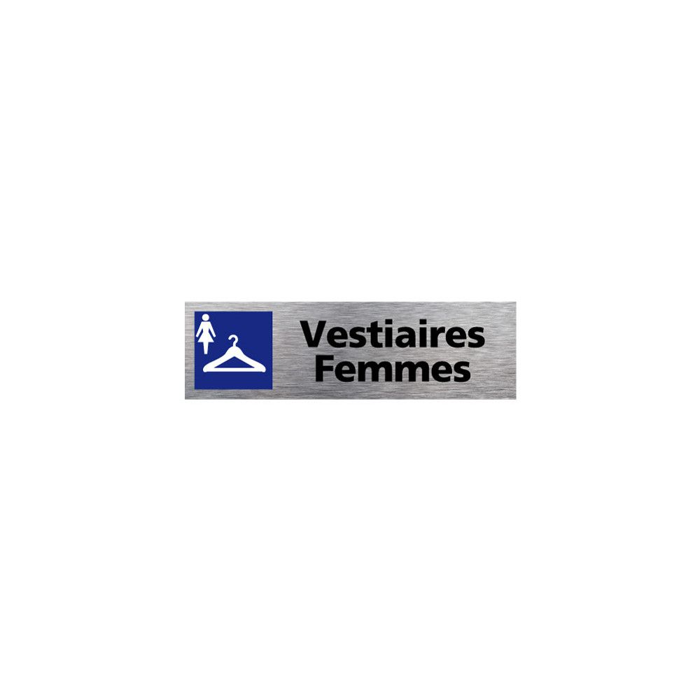 Pictogramme VESTIAIRES FEMMES (Q0109). Signalisation Porte ...