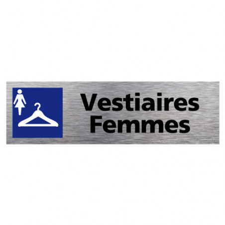 Pictogramme VESTIAIRES FEMMES (Q0109). Signalisation Porte ...