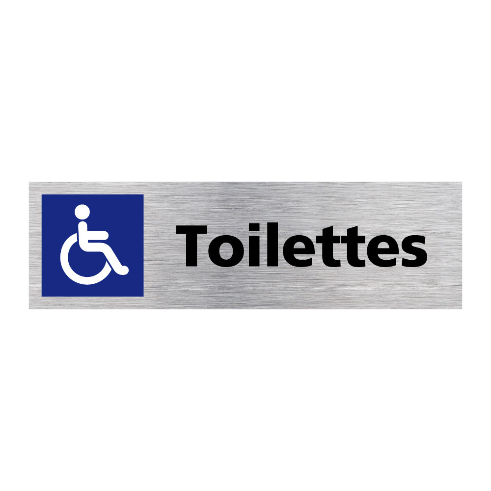 Pictogramme TOILETTES HANDICAPES (Q0127). Signalisation Porte ...