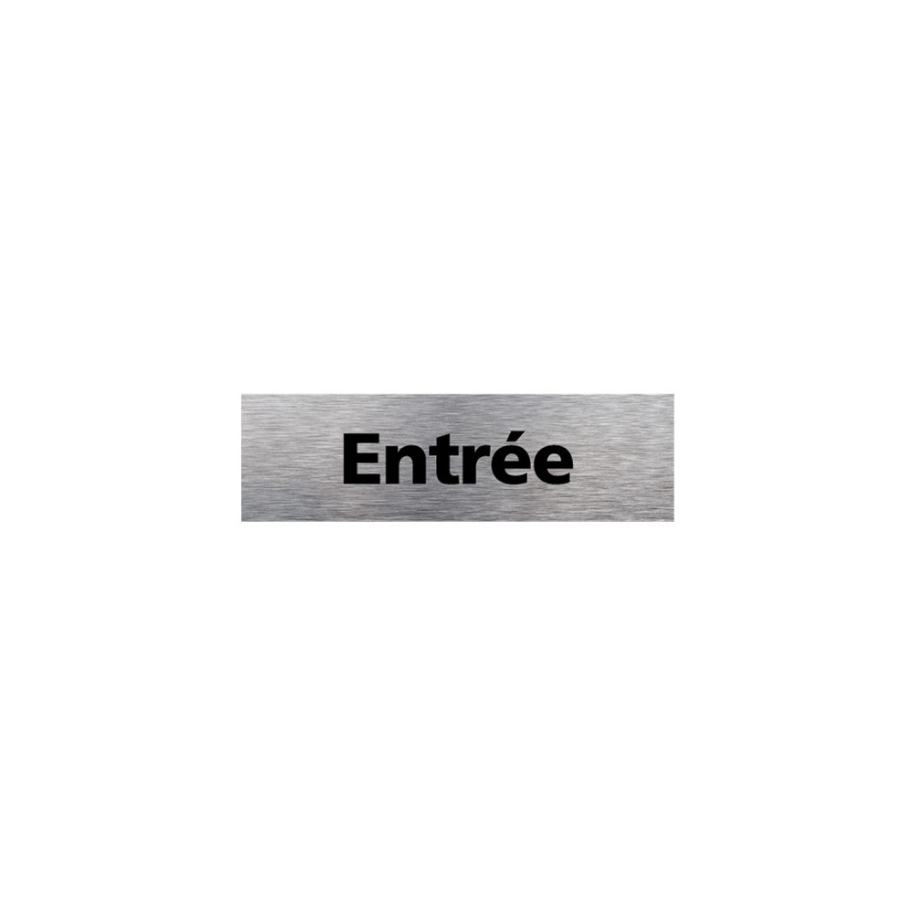 PICTOGRAMME ENTREE (Q0140). Signalisation Porte - 170 X 50 mm ...