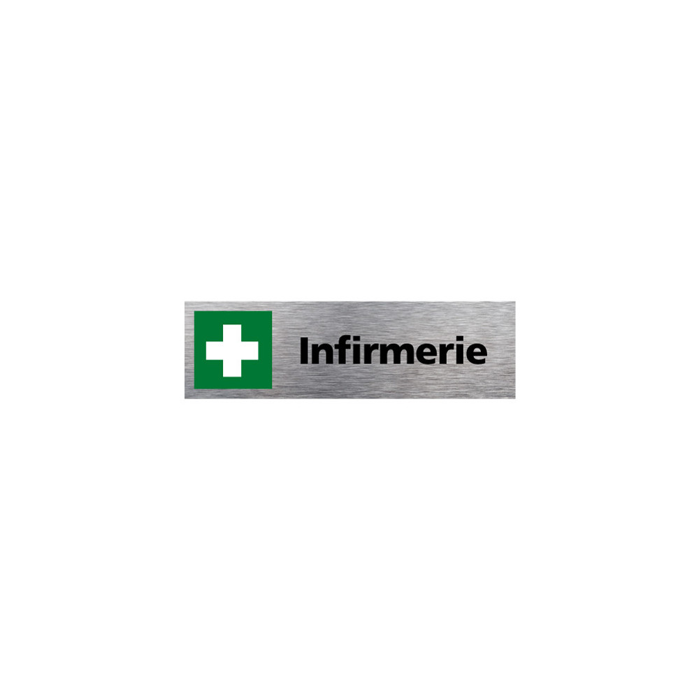 Pictogramme INFIRMERIE (Q0162). Signalisation Porte - 170 X 50 mm ...