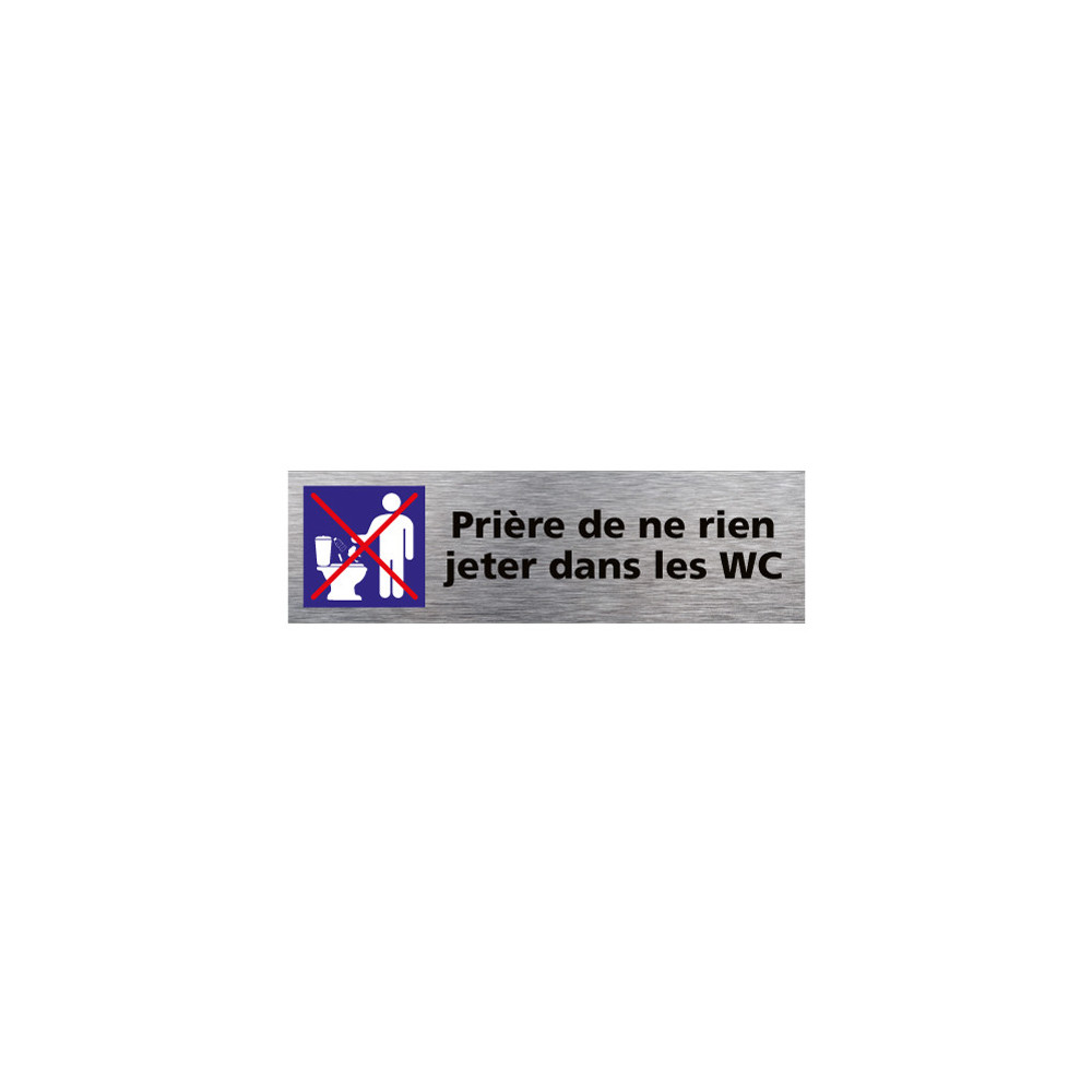 PICTOGRAMME PRIERE DE NE RIEN JETER DANS LES WC (Q0364). Signalisation ... PICTOGRAMME PRIERE DE NE RIEN JETER DANS LES WC (Q0364). Signalisation ...