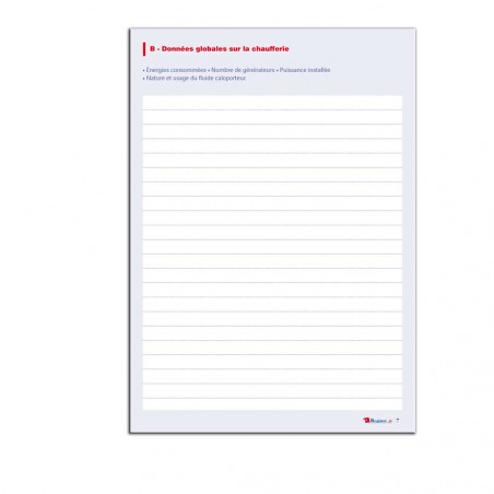 LIVRET DE CHAUFFERIE (RS_M054) Registre de sécurité obligatoire