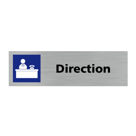 Pictogramme DIRECTION (Q0233). Signalisation Porte - 170 X 50 mm ...