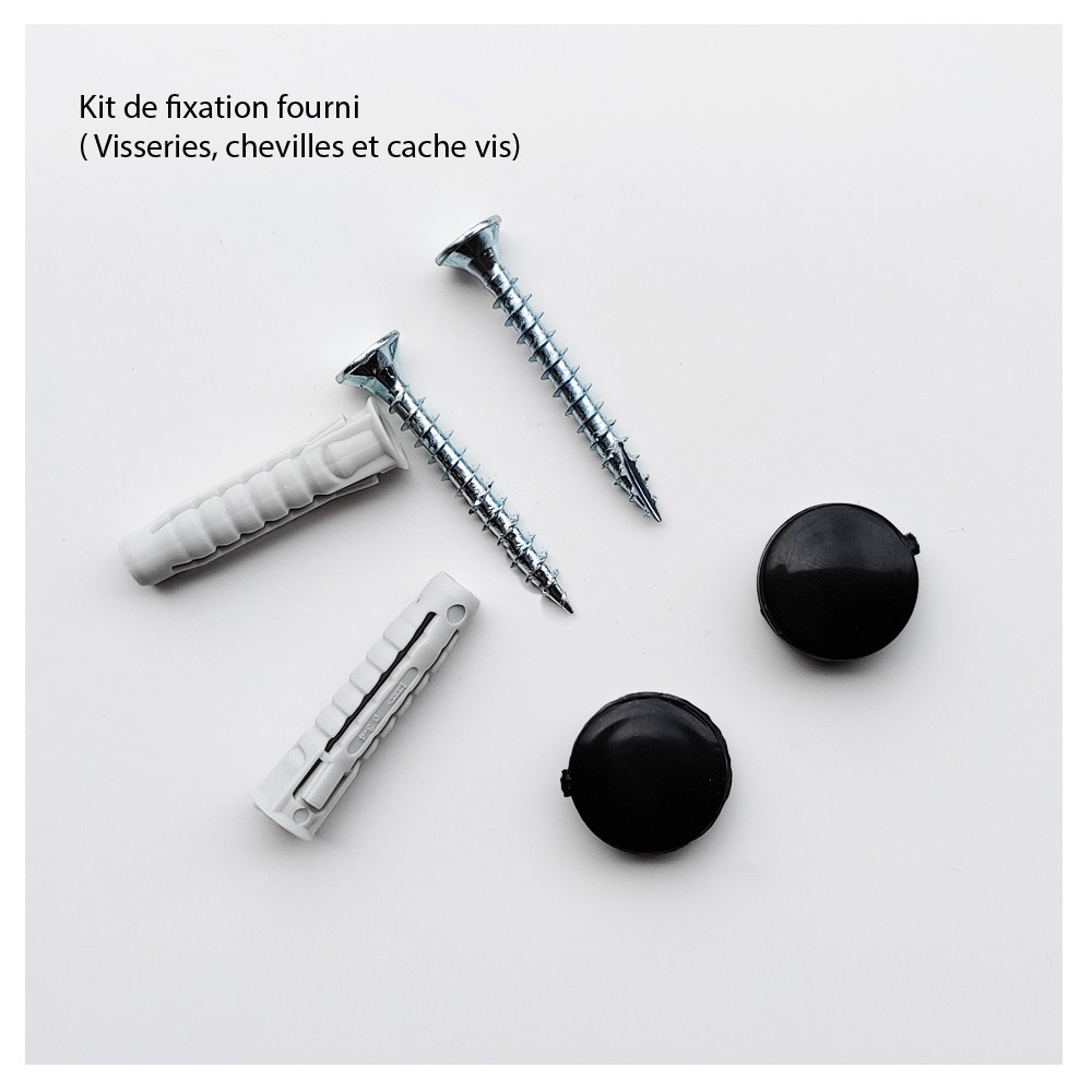 Plaque numéro de maison et nom de rue en plexigglass à visser