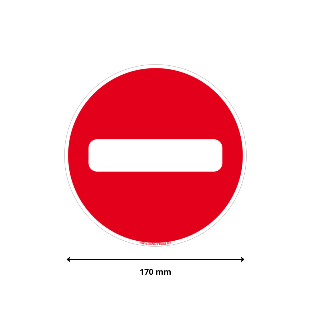 Panneau Sens Interdit