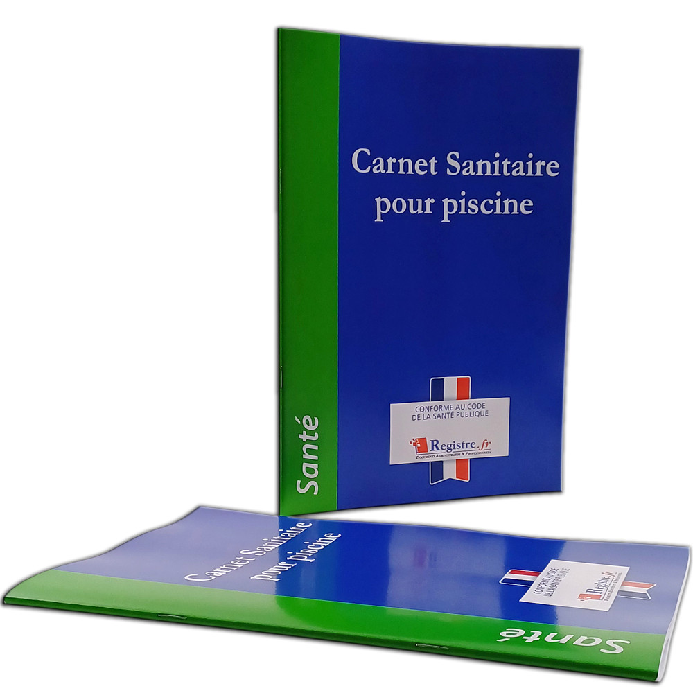 Carnet sanitaire pour piscine - Carnet sanitaire obligatoire