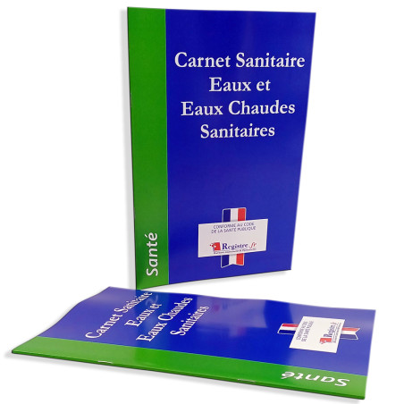 Carnet sanitaire eaux et eaux chaudes sanitaires - Carnet obligatoire