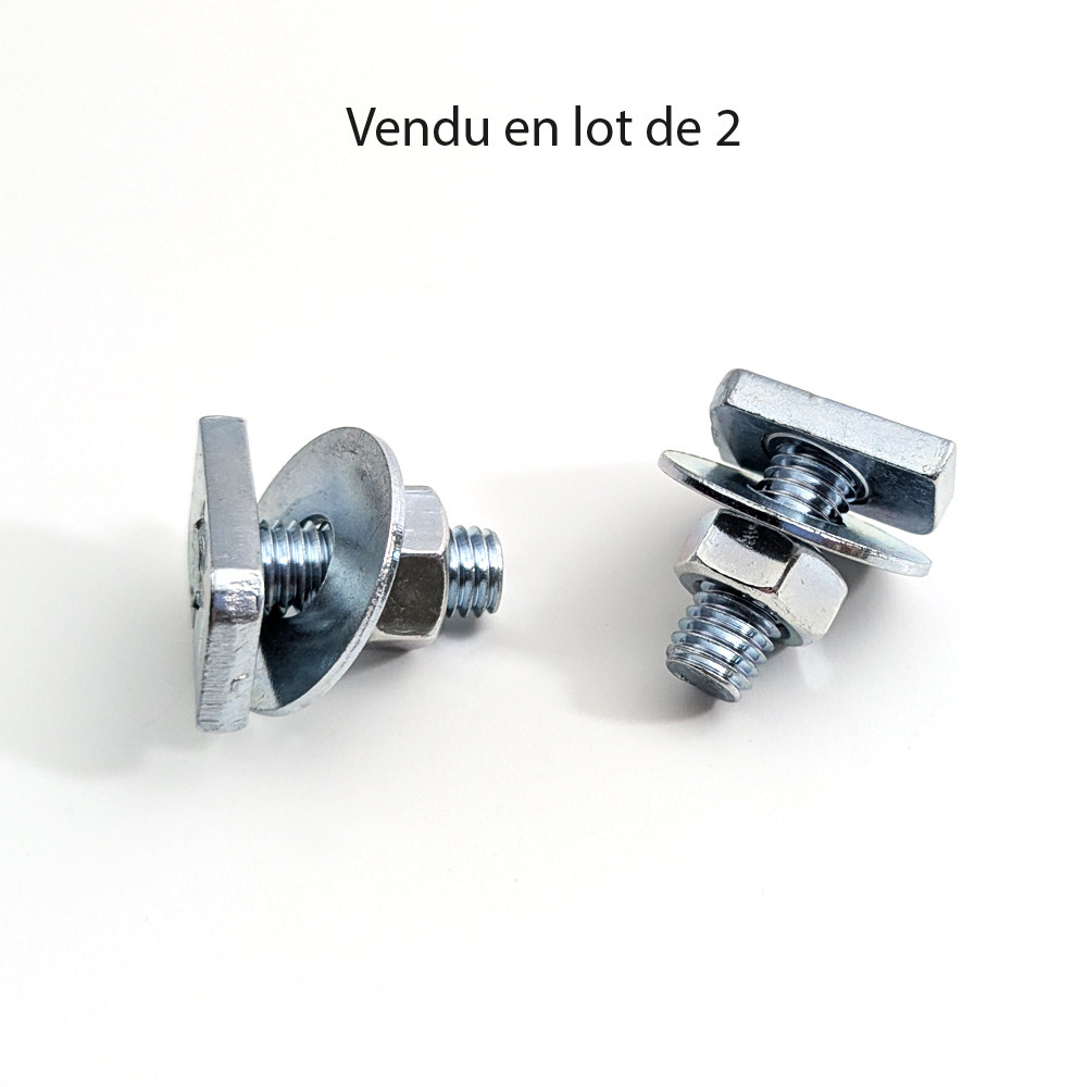 Boulon de fixation pour rail aluminium