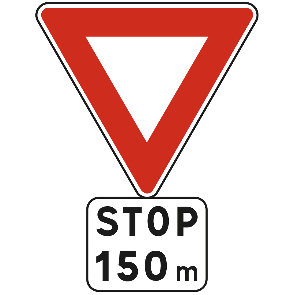 Panneau d'intersection et de priorité Type AB Ecolign – Signalisation ...