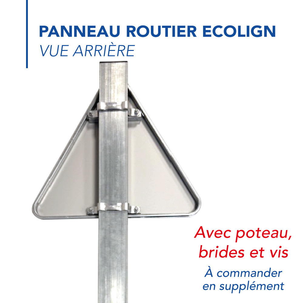 Panneau routier feux tricolores A17 – Signalisation danger intersection