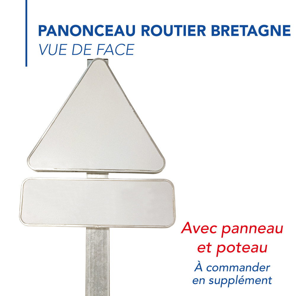 Panneau routier sens giratoire AB25 – Signalisation intersection rond-point
