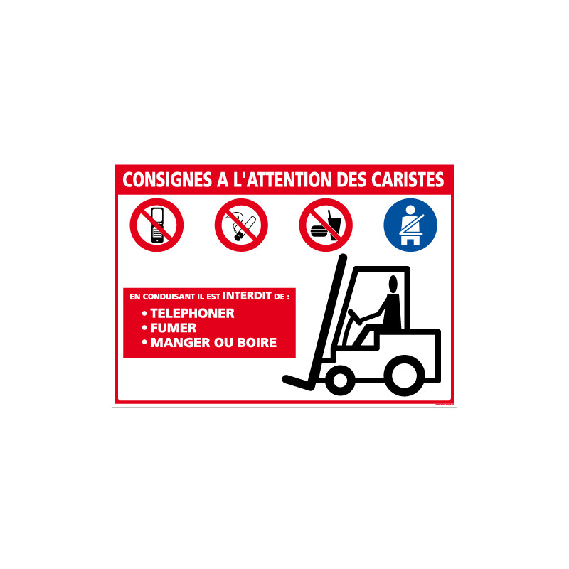 PANNEAU AFFICHAGE GESTES ET POSTURES : PORT DE CHARGES (E0650)