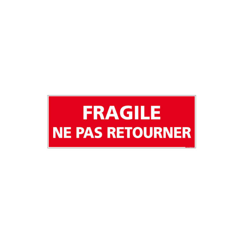 Etiquette pour transport de colis (2)