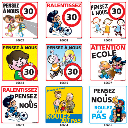 Panneaux SCOLAIRES (L0602)